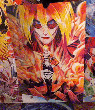 ANNIE, REINER AND BERTOLT 3D MOTION POSTER – TRINKETSU